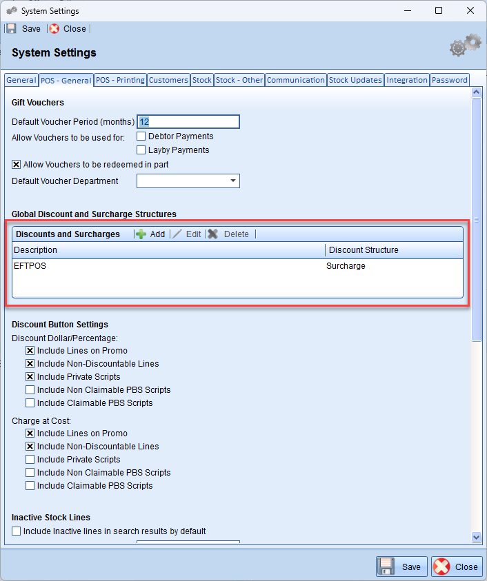 Adding Surcharges to EFTPOS Transactions – Z Software
