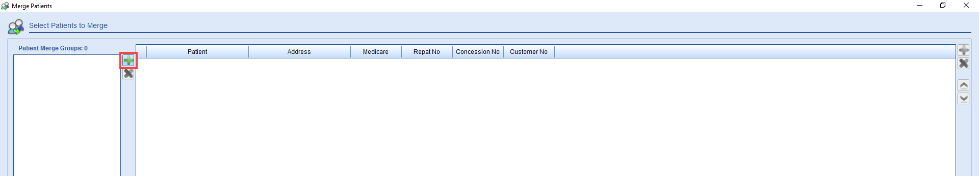 Merging Patients – Z Software