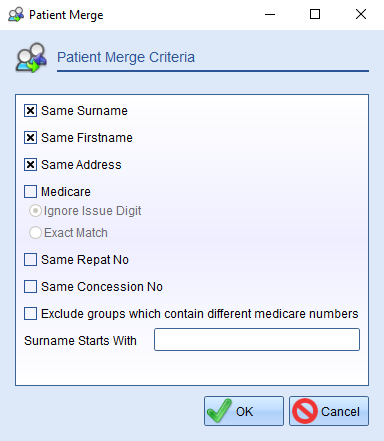 Merging Patients – Z Software