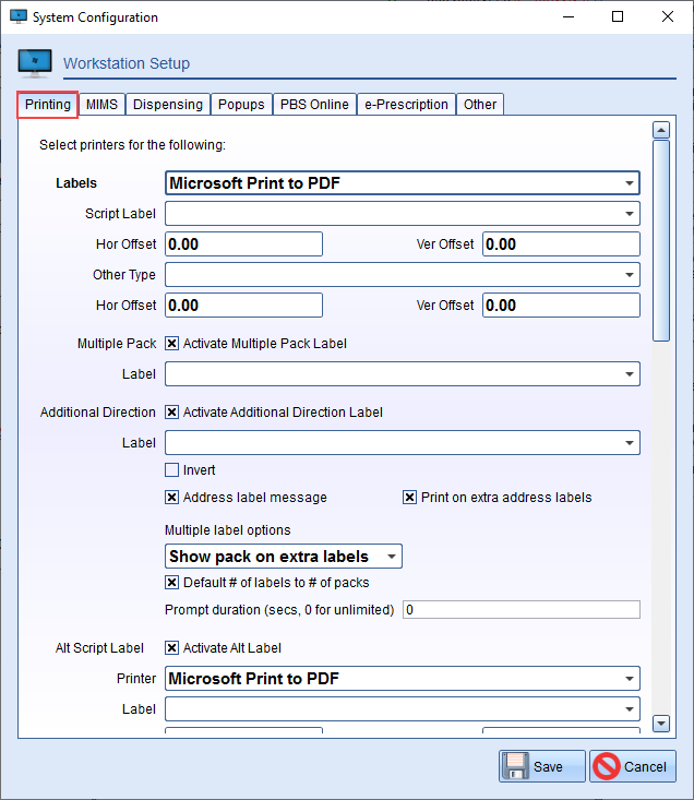 Dispensing a Continued Dispensing/Supply – Z Software