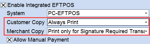 Setup Integrated EFTPOS & Settings – Z Software