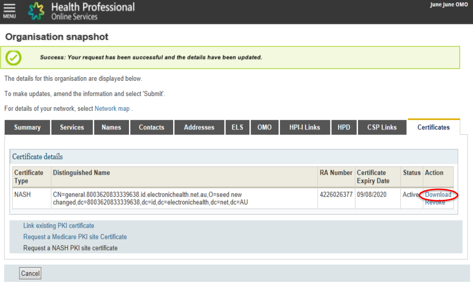 Check or Renew your NASH Certificate – Z Software